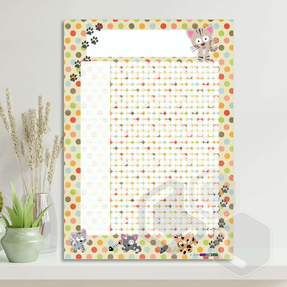 'Cats' Incentive Chart – Cak Cak Kuti